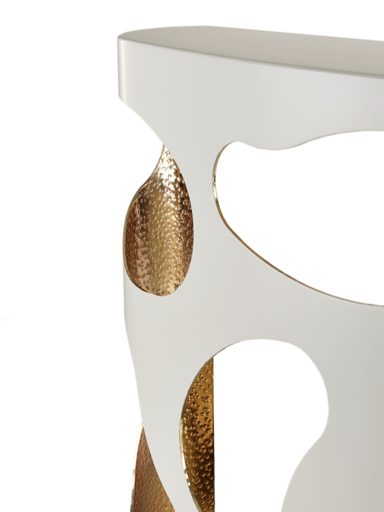 Leonard Side Table - R HUGHES