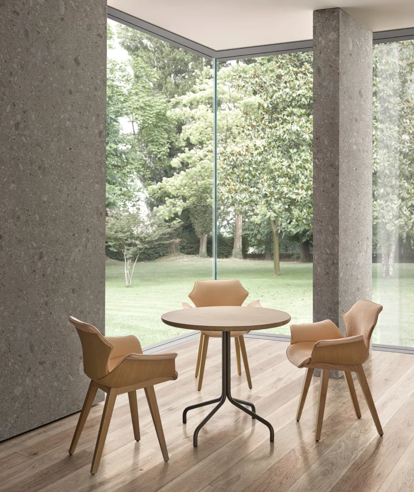 Bicorn Café Table - R HUGHES